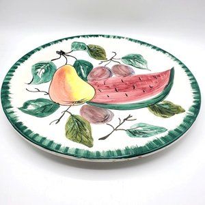 NSP | Dining | Nsp Italian Fruit Platter Round Made In Italy Hand ...